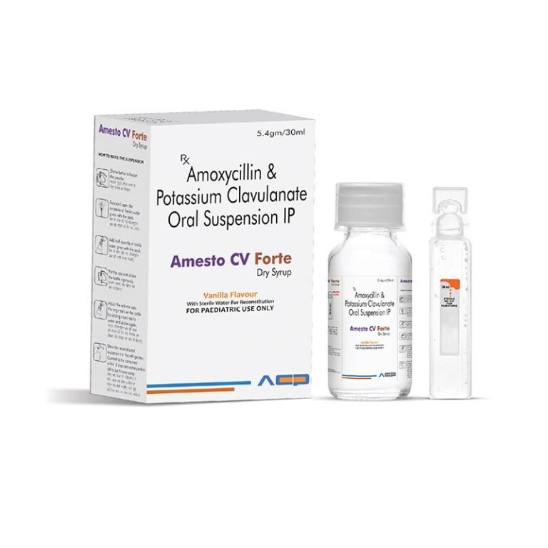 AMESTO CV Forte – Amoxycillin & Clavulanic Acid Dry Syrup | Asto Care ...