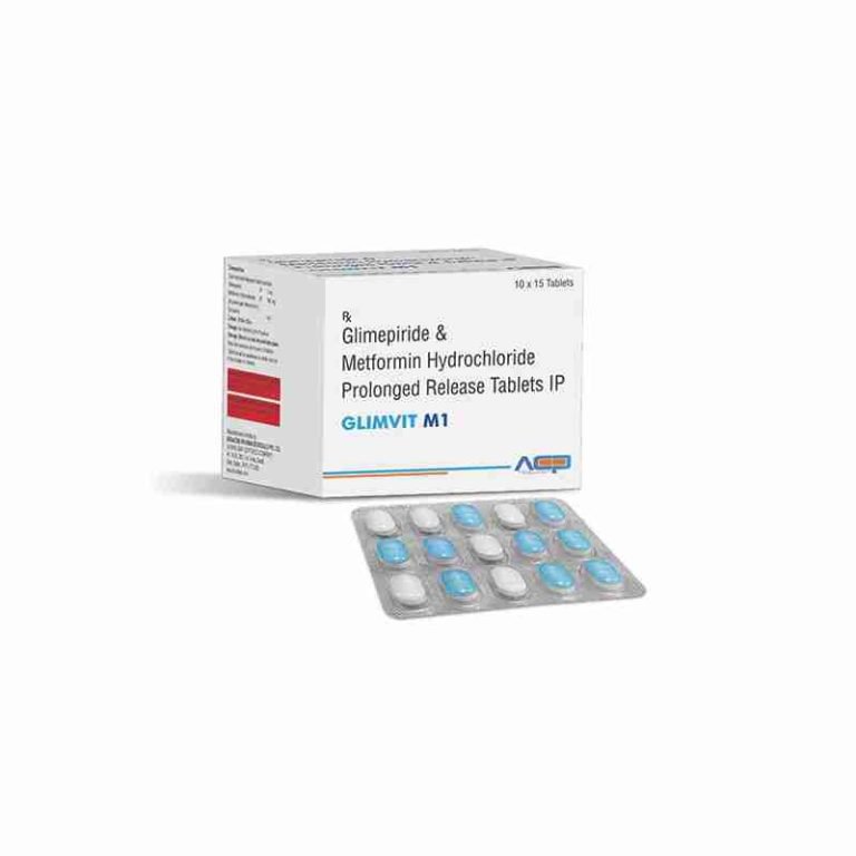 Glimepiride 1mg + Metformin 500mg | Asto Care Pharma