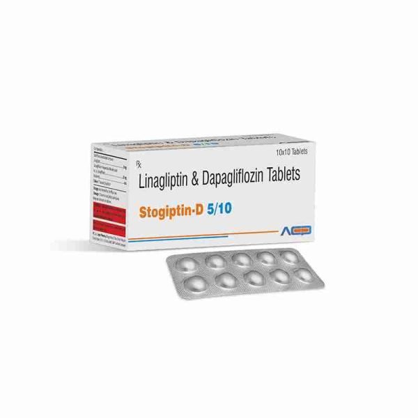 STOGIPTIN-D 5/10 – Anti-Diabetic Tablet | Asto Care Pharmaceutical